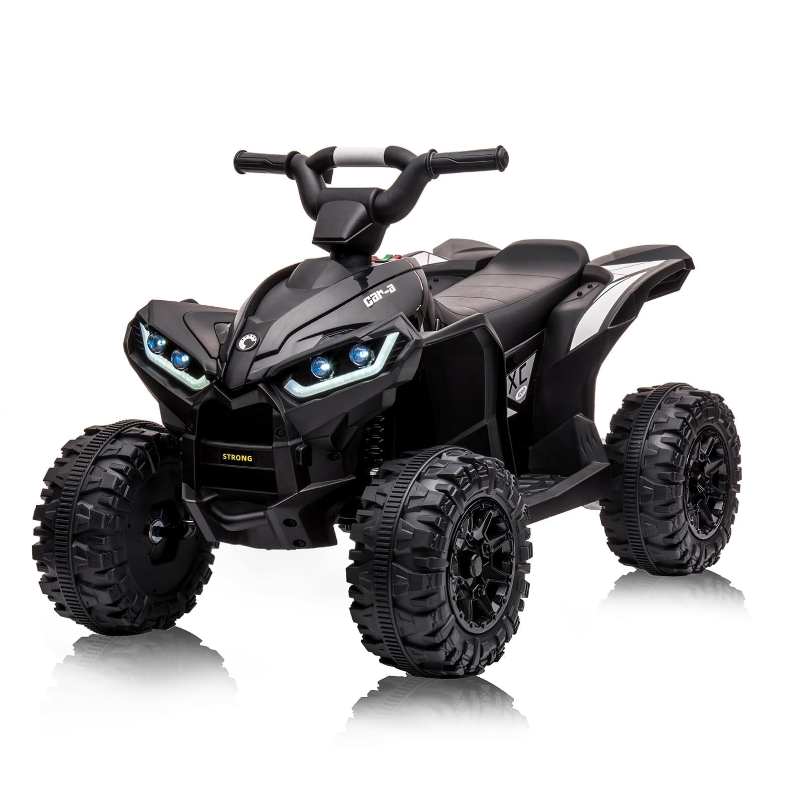 Garvee Kids Ride on ATV with Remote Control, 12V Powered 4 Wheeler Quad ...