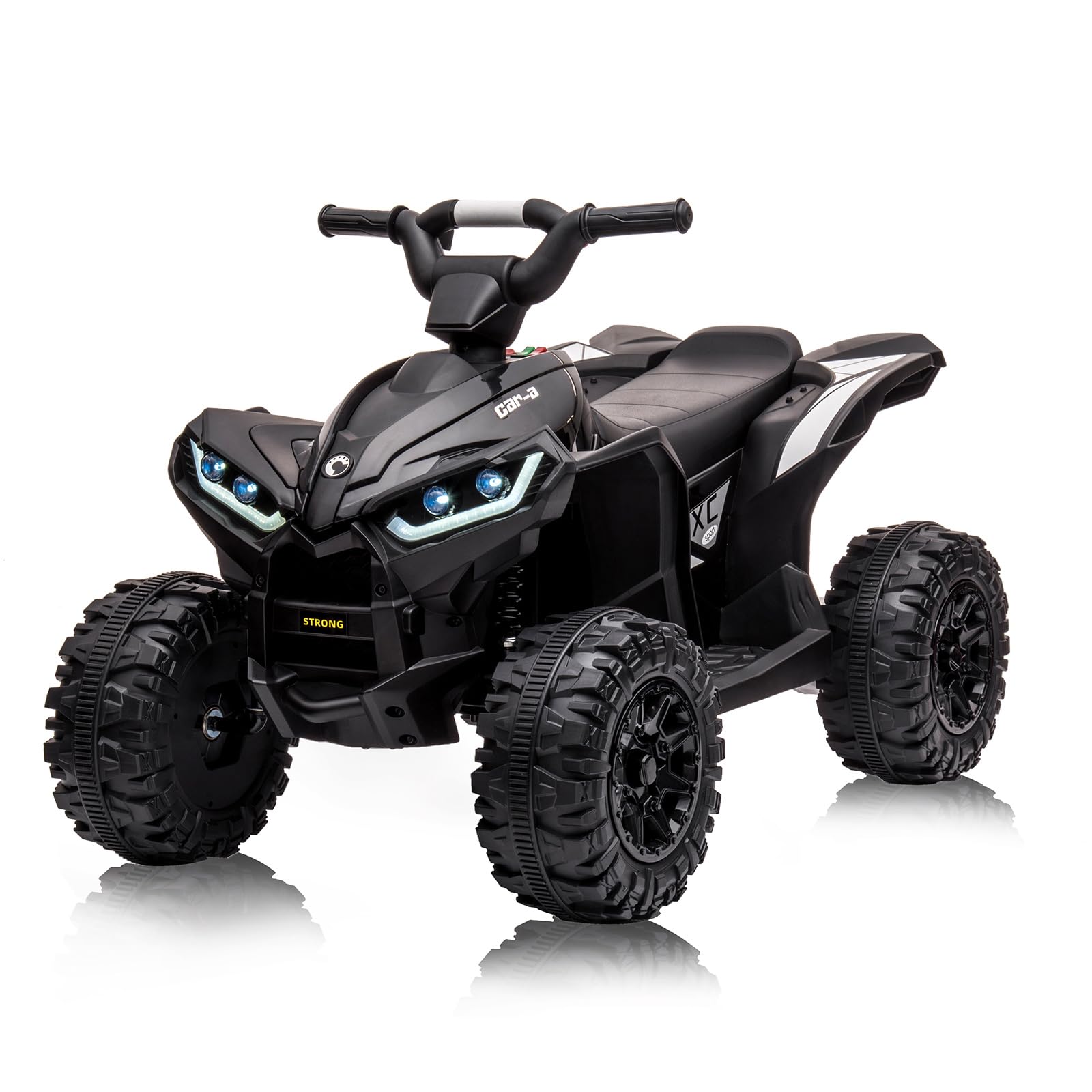 Garvee Kids Ride on ATV with Remote Control, 12V Powered 4 Wheeler Quad ...