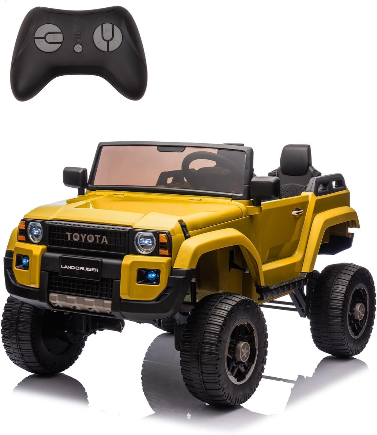 Garvee Licensed Tǒyōtǎ 24V Ride On Car for Kids – 2-Seater Electric ...