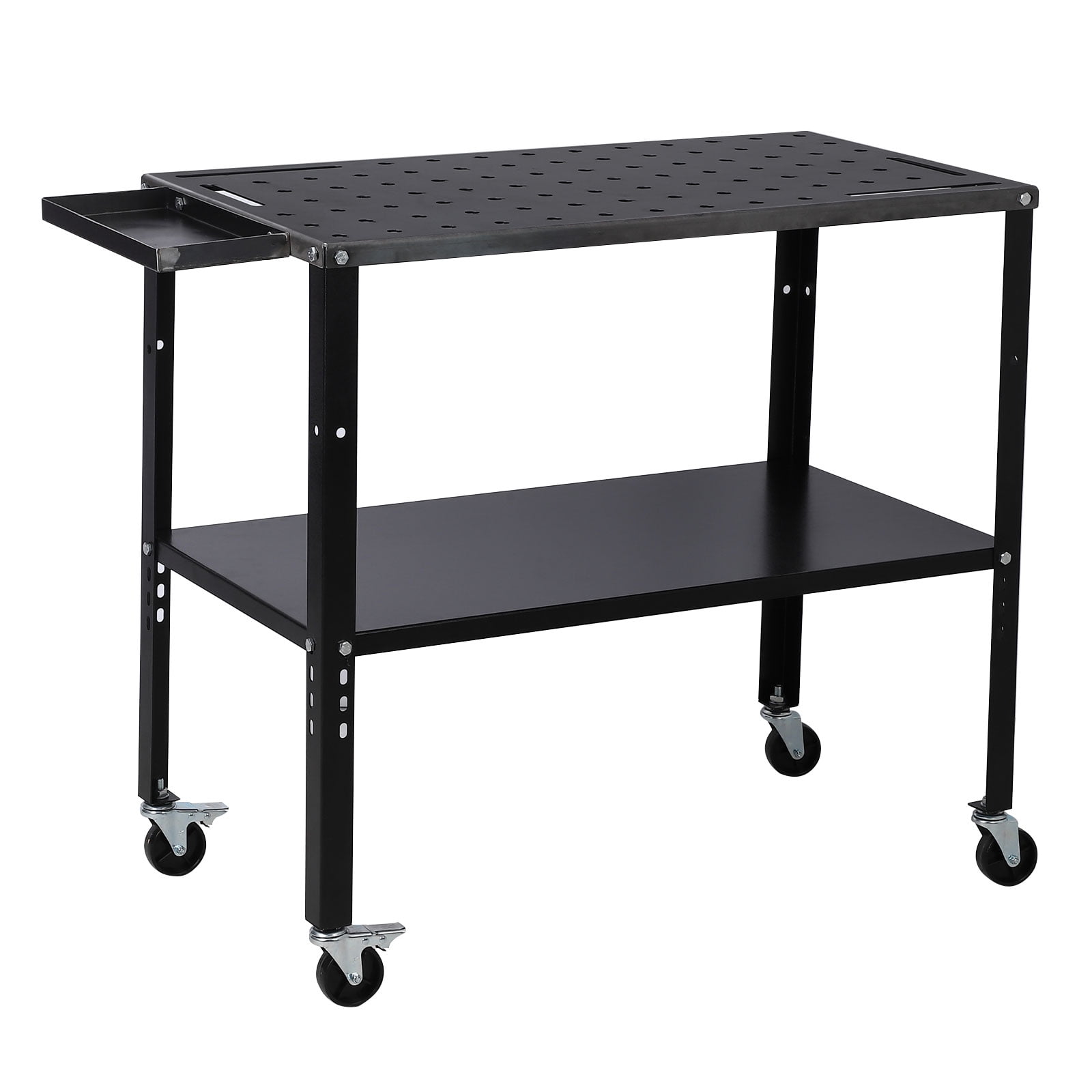 Garvee Lightweight Metal Welding Table - Heavy-Duty Steel Frame ...