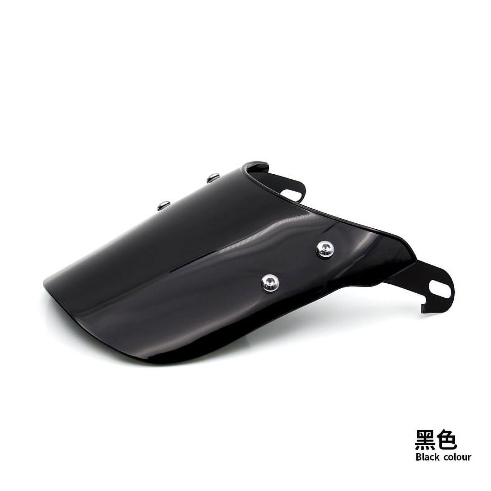 Garvee Motorcycle Front Windshield Retro 5-7 Inch Headlight Universal ...