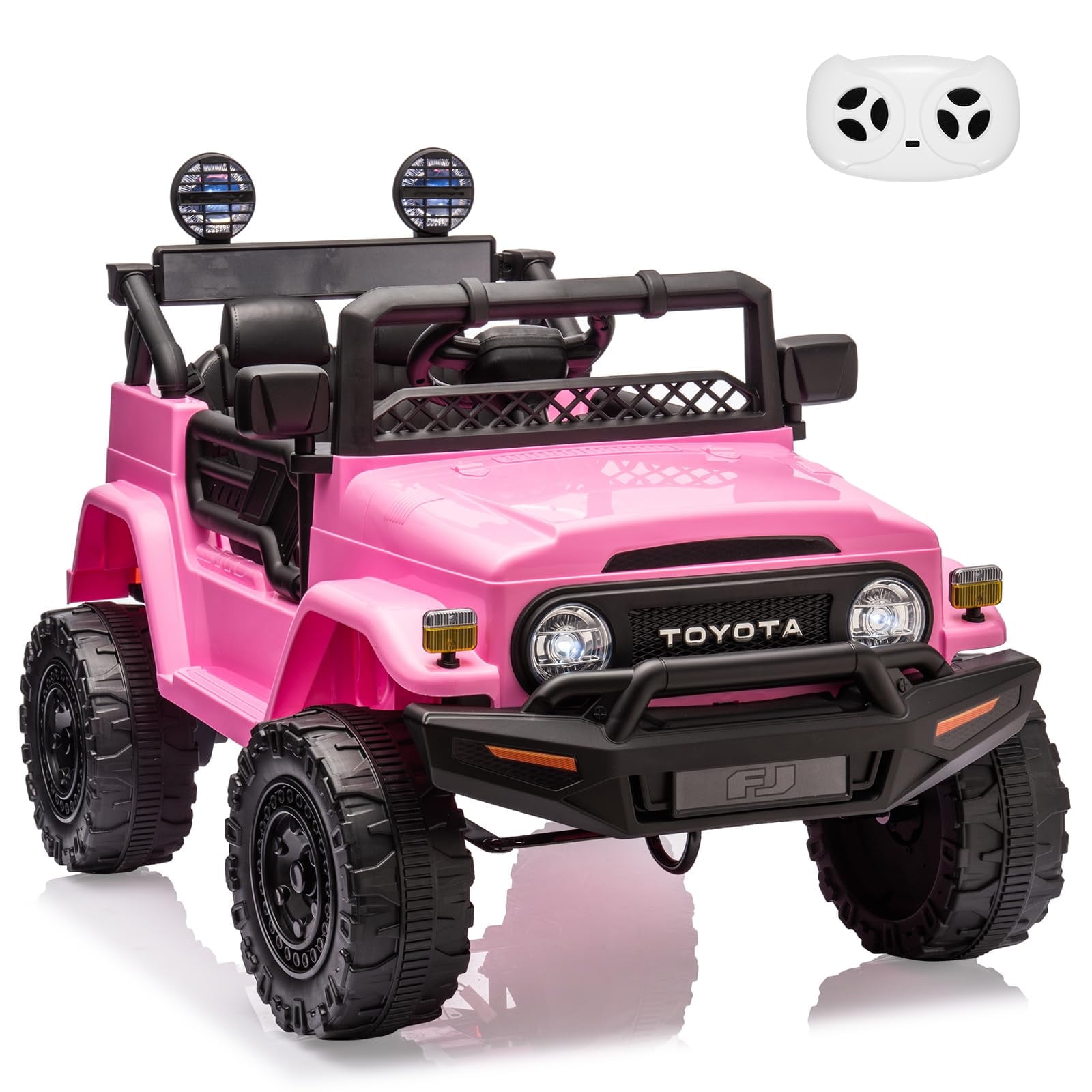 Garvee Officially Licensed Toyota 12V 7AH Kids Electric Ride on Truck ...