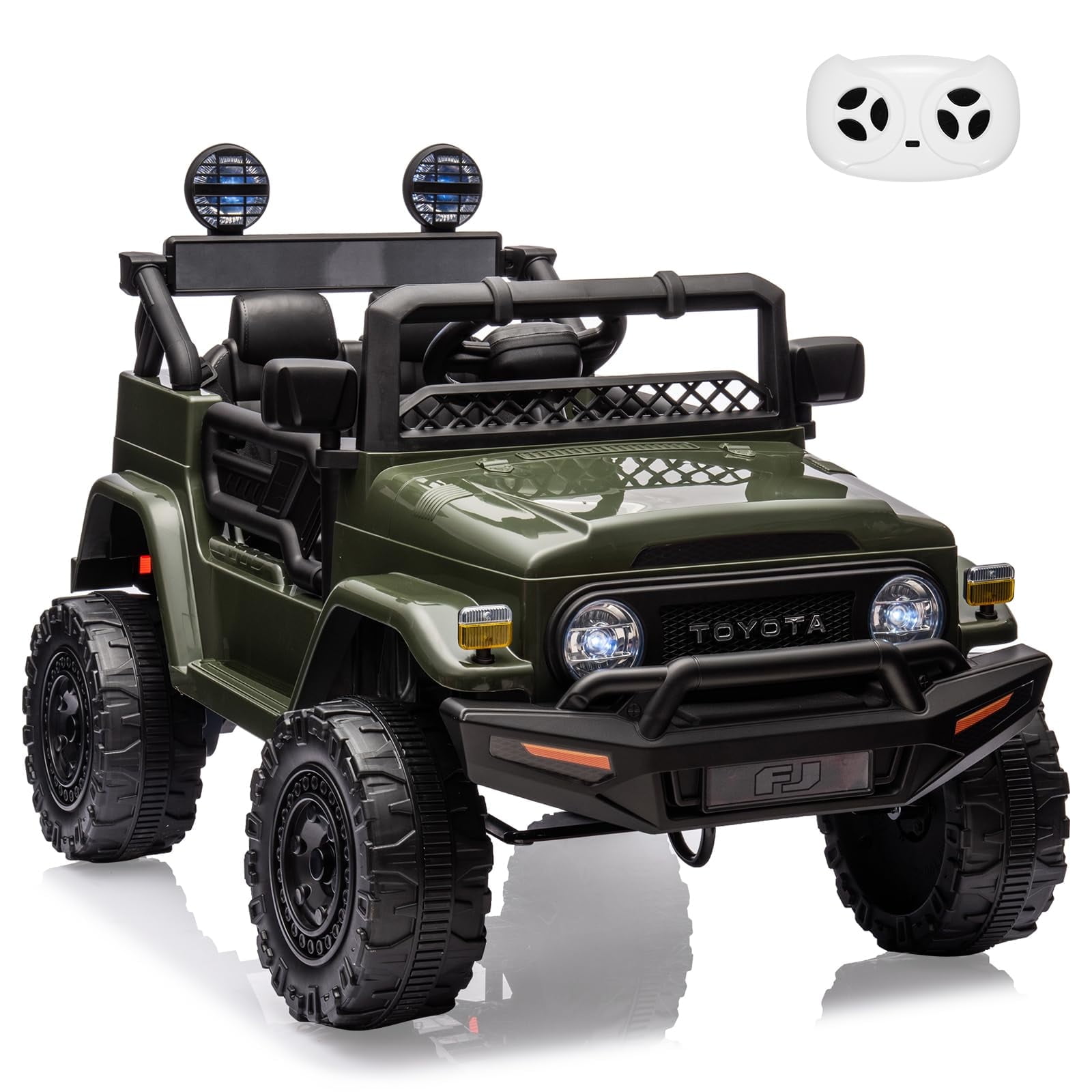 Garvee Officially Licensed Toyota 12V 7AH Kids Electric Ride on Truck ...