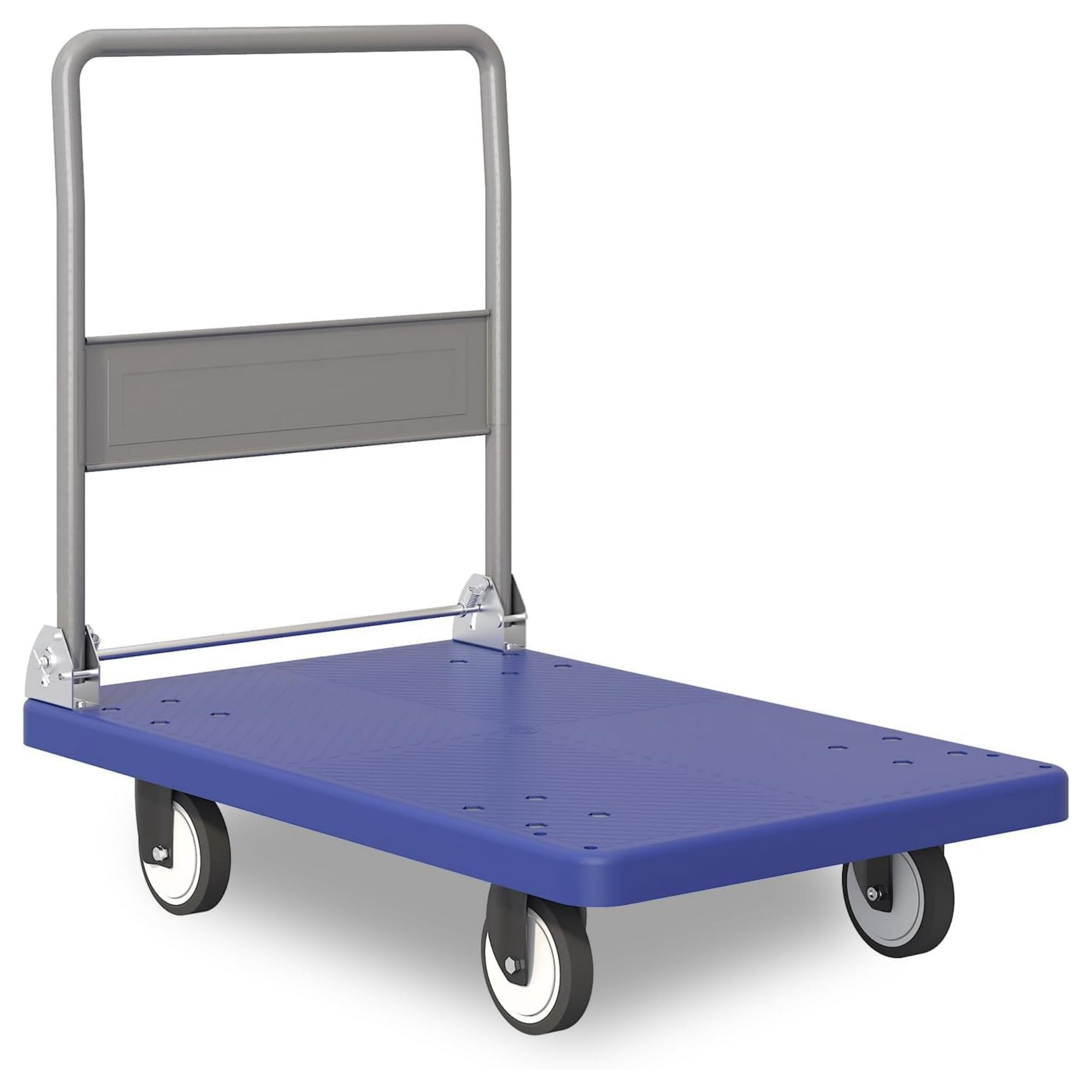 Garvee Push Cart Dolly, 660 Lbs Capacity Platform Truck with 360 ...