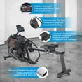 Concept 2 JOROTO Magnetic For Home Use,Foldable Rower Machine With ...