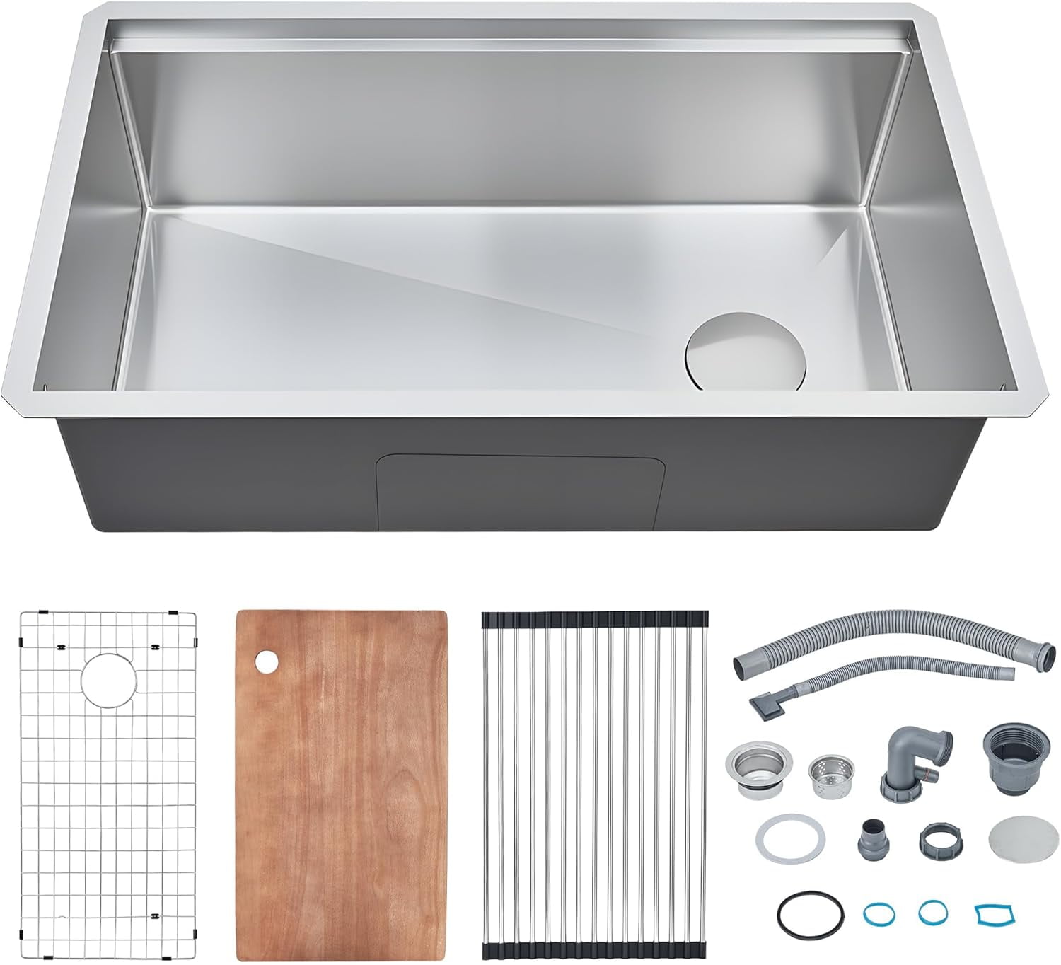 Garvee Stainless Kitchen Sink,Undermount Workstation, 32inch Under ...