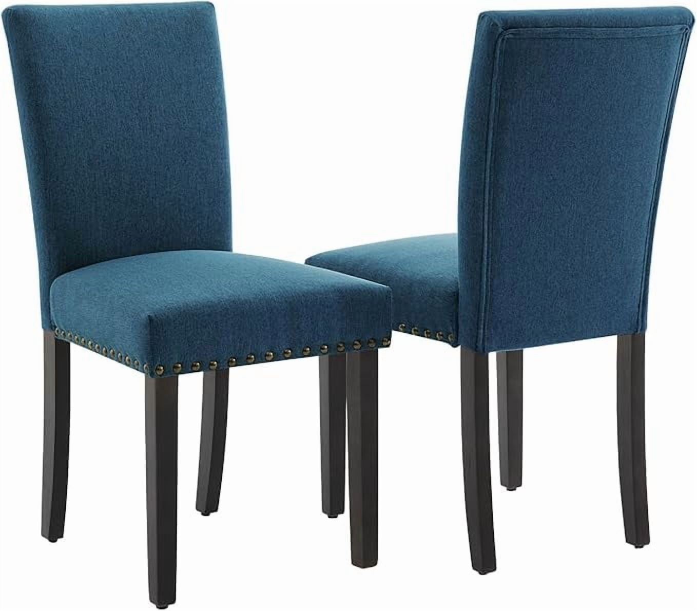 GarveeHome Dining Chairs Set of 2 Upholstered Parsons Diner Room Chair ...