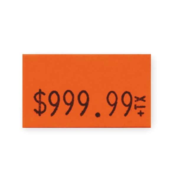 Garvey Pricing Label Kit,1-Line,Red,PK3 90945 - Walmart.com