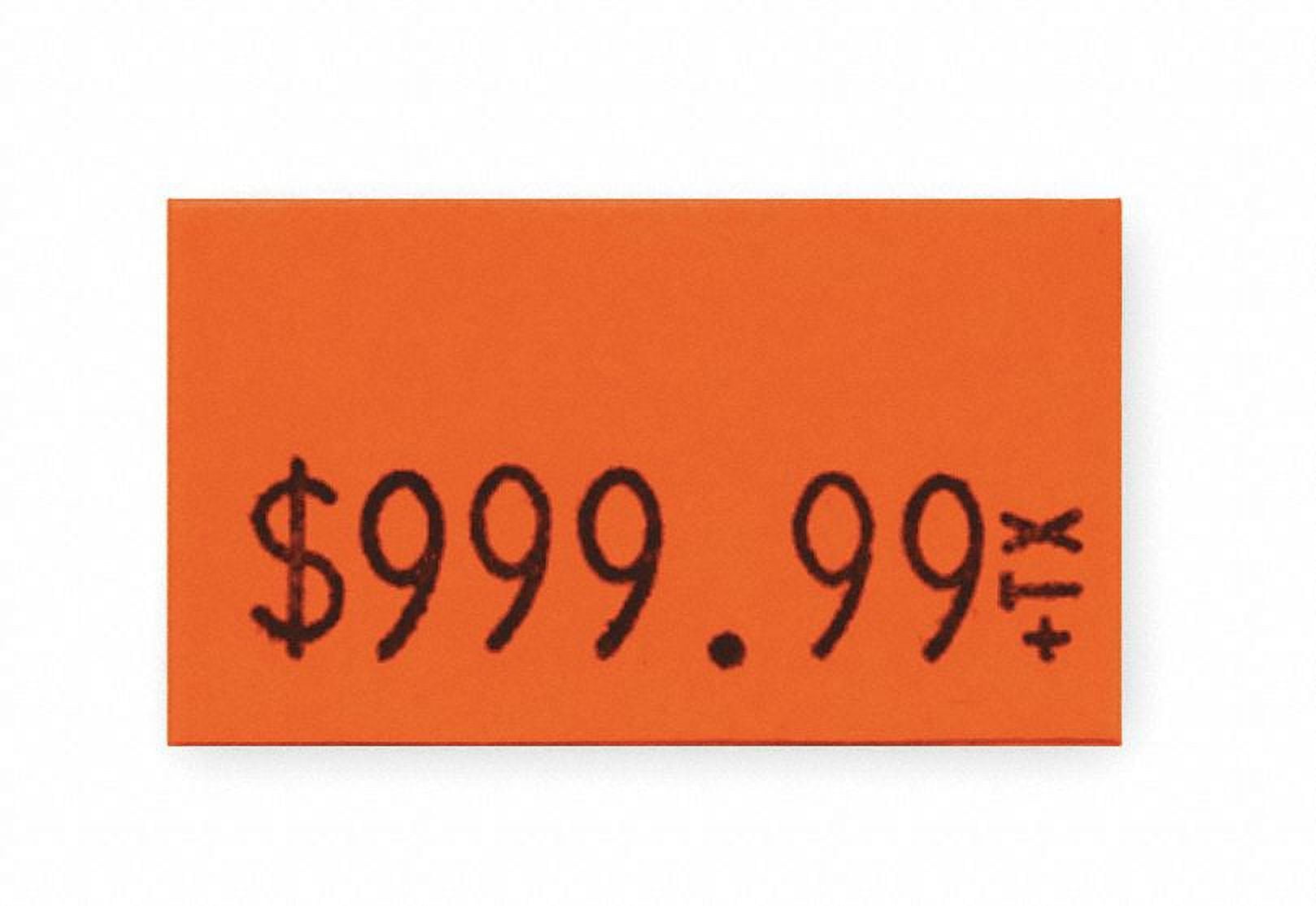 Garvey Pricing Label Kit,1-Line,Red,PK3 90945 - Walmart.com