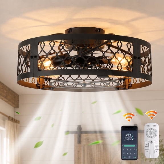 Flush Mount Cage Fan