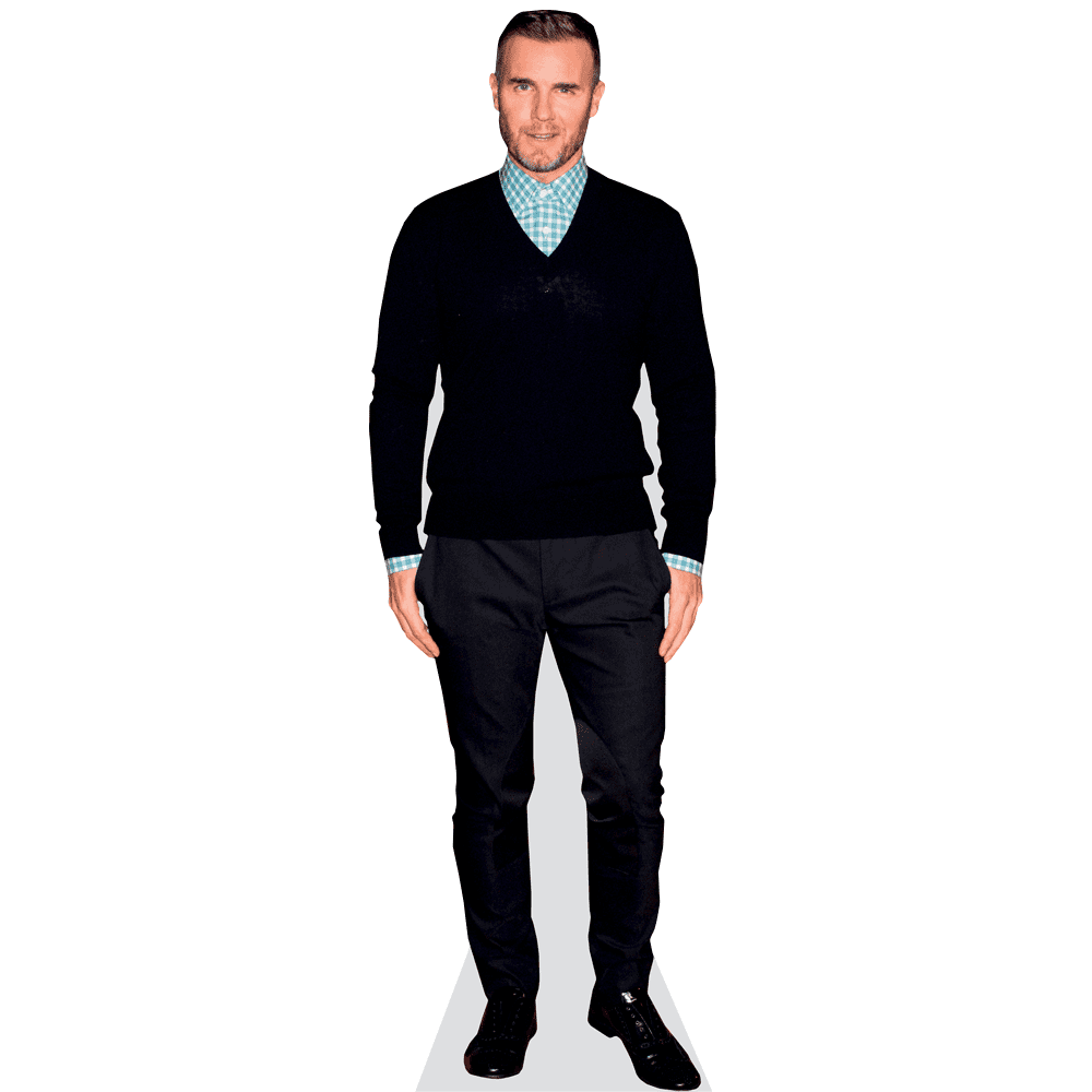 Gary Barlow (Jumper) Lifesize Cardboard Cutout Standee - Walmart.com
