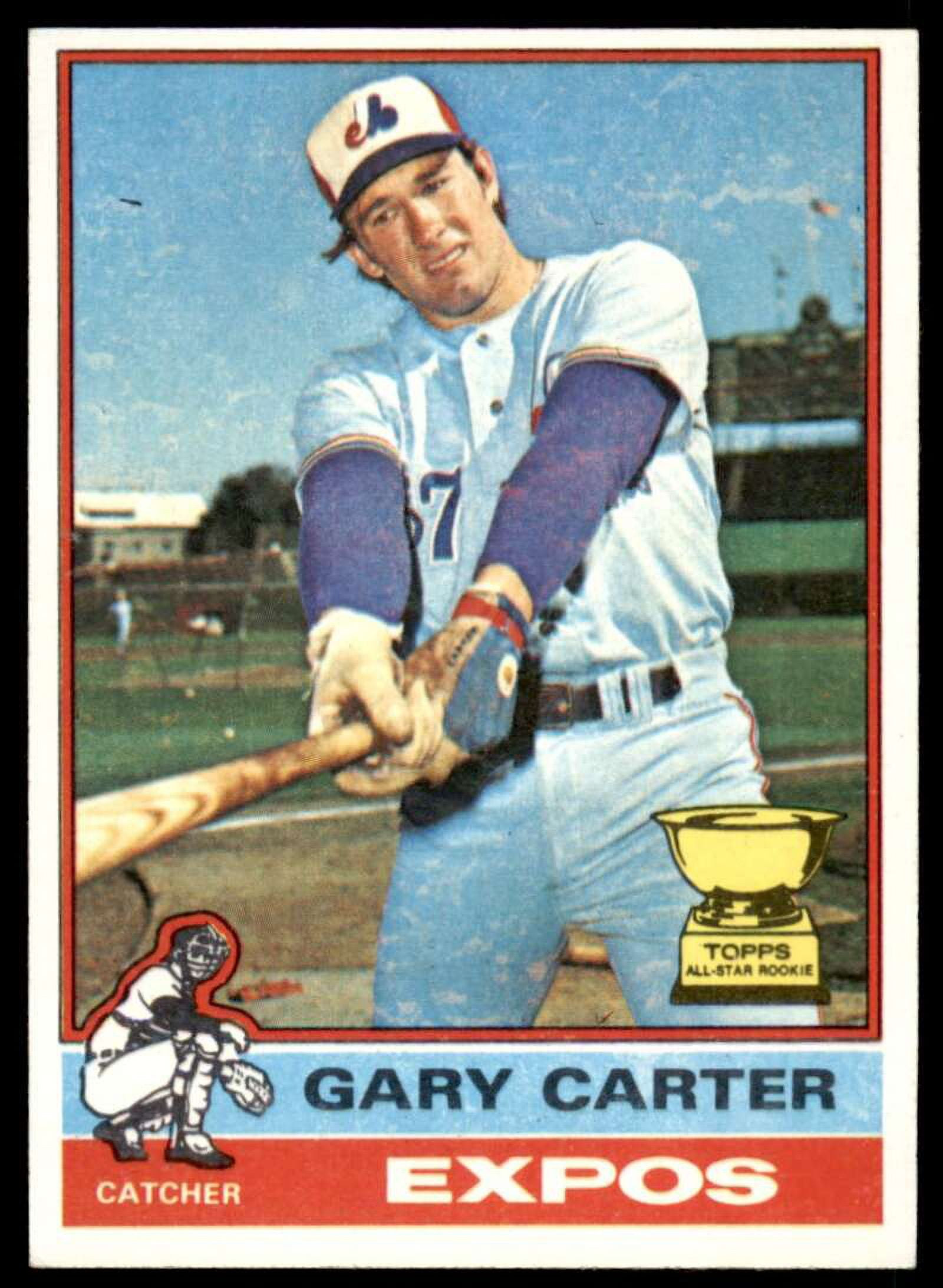 Gary Carter Card 1976 Topps #441 - Walmart.com