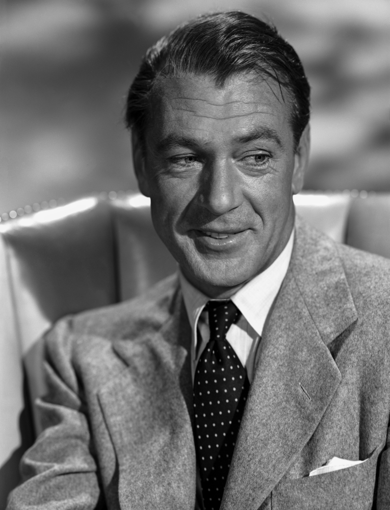 Gary Cooper smiling in Suit Photo Print (8 x 10) - Walmart.com