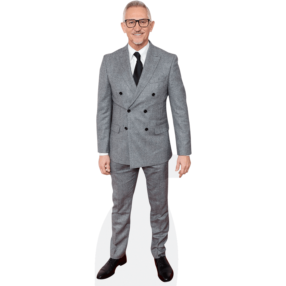 Gary Lineker (Grey Suit) Lifesize Cardboard Cutout Standee - Walmart.com