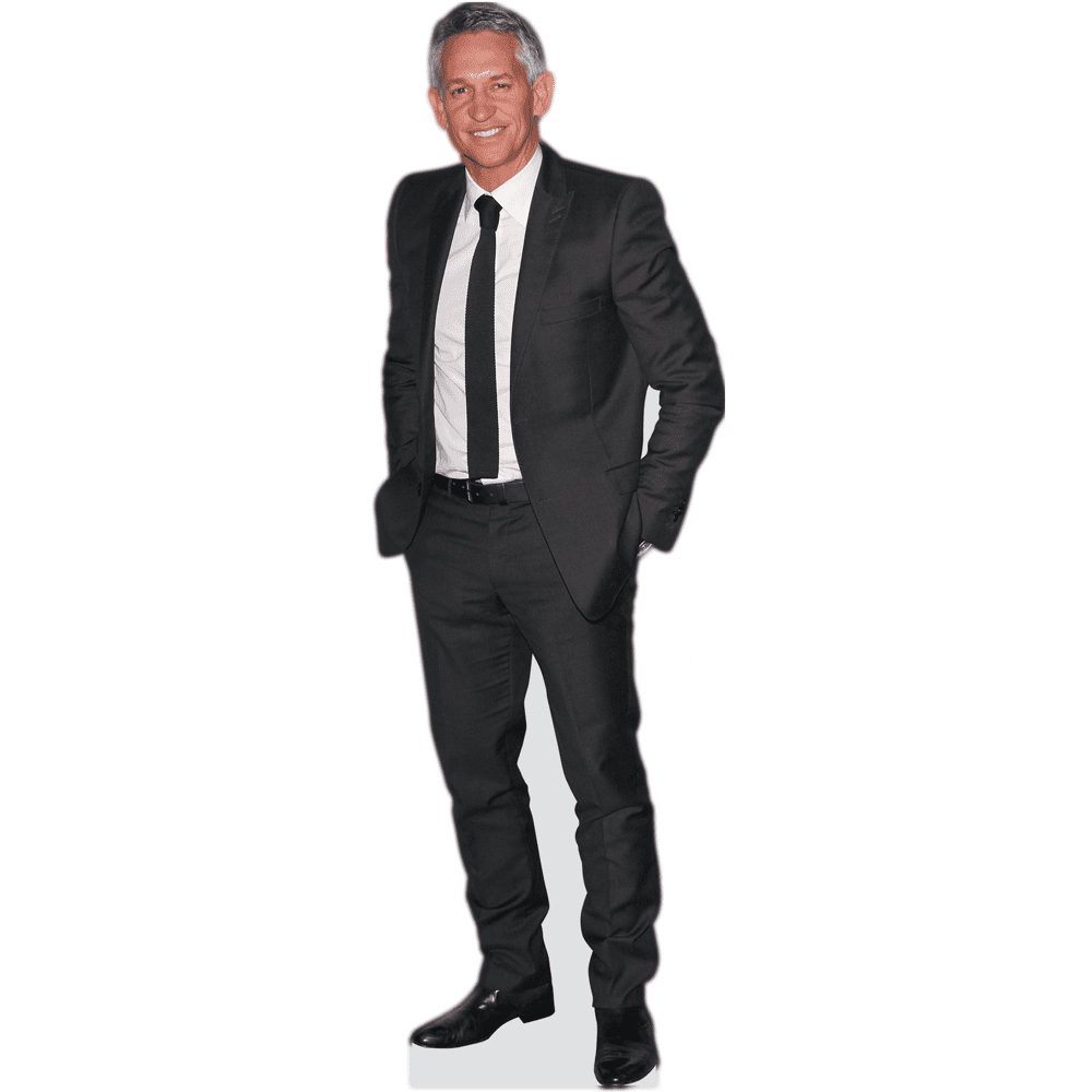 Gary Lineker Lifesize Cardboard Cutout Standee - Walmart.com
