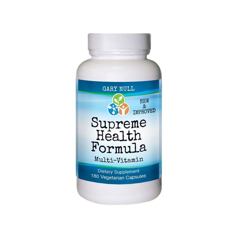 Gary Null Supreme Health Formula - 180 Vegetarian Capsules, Natural ...