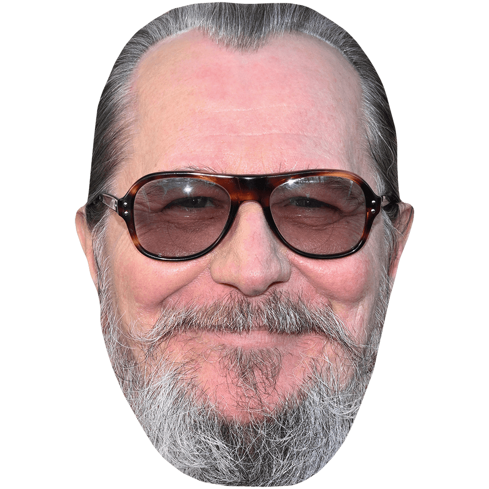 Gary Oldman (Beard) Flat Cardboard Face - Walmart.com