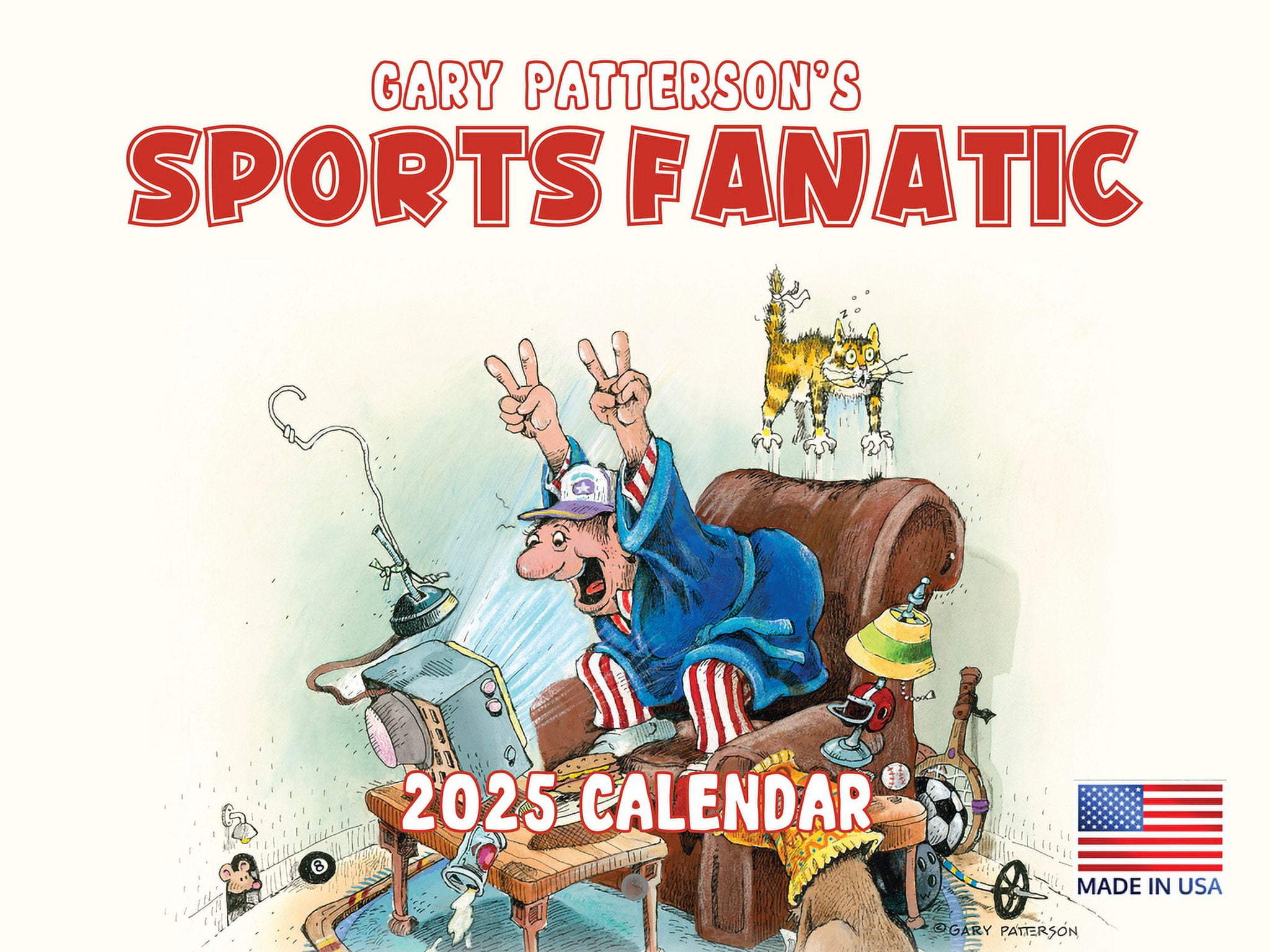 Gary Patterson Sports Fan Fanatic Calendar 2025 Monthly Wall Calender ...
