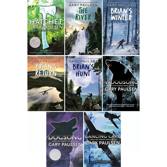 Gary Paulsen 8 Books Collection Set - Hatchet, The River, Brian's ...