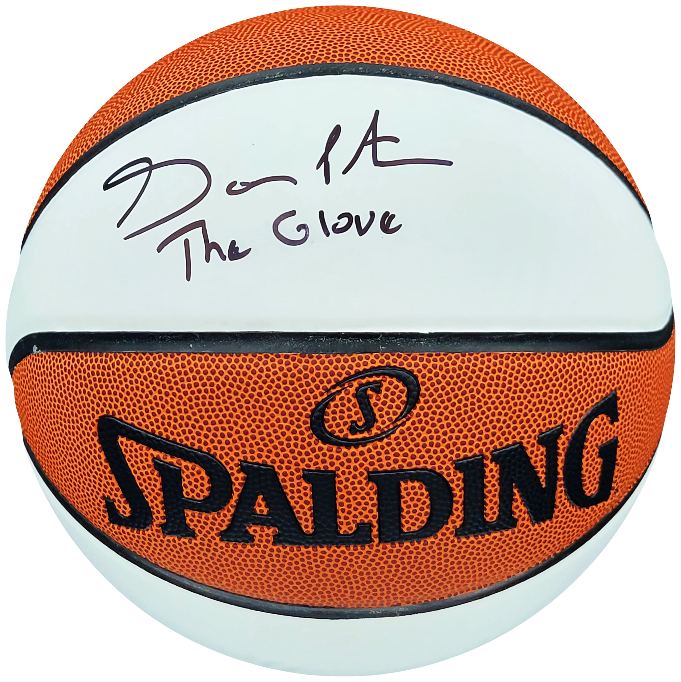 Gary Payton Autographed Official Spalding White Panel Basketball ...