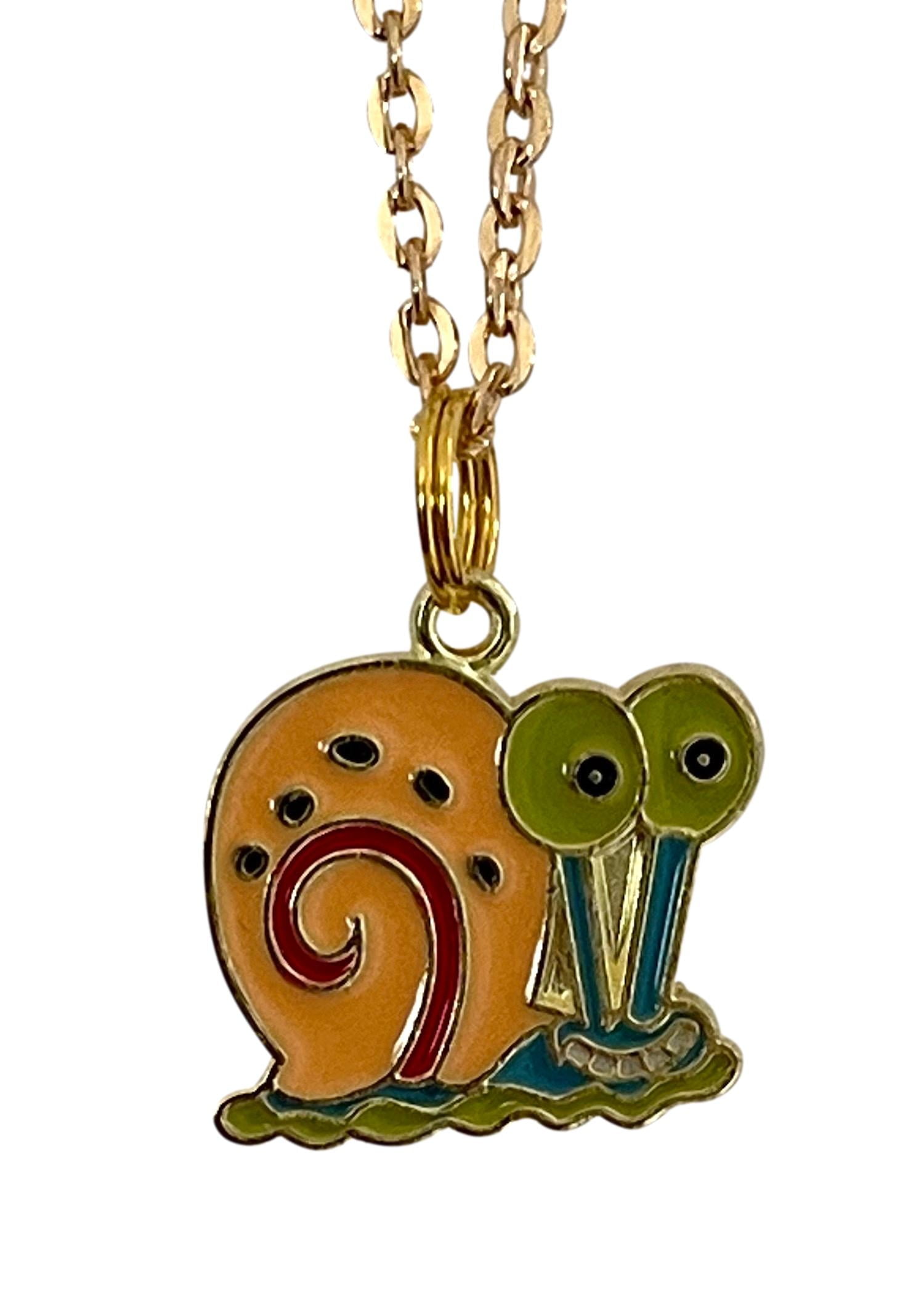 Gary Snail Necklace Spongebob Cartoon Charm Pendant Gift Jewelry ...