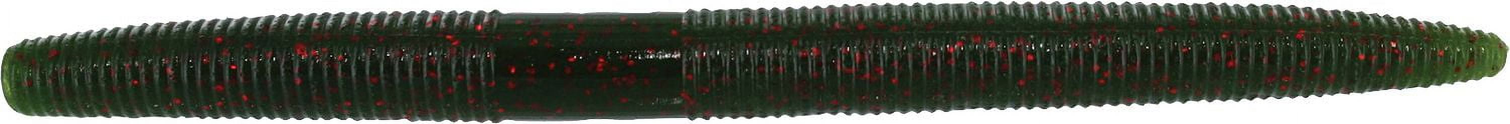 Gary Yamamoto 5" Senko Worm, Watermelon with Red & Green Flake, 10 ...