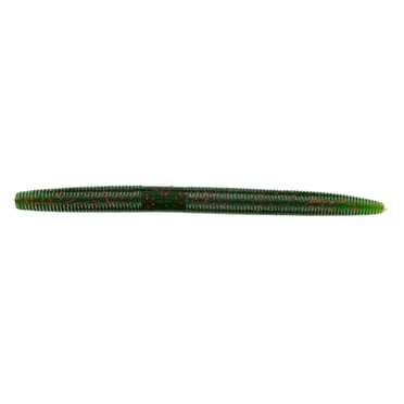Yamamoto Baits Senko Soft Plastic Worm 5" - Green Pumpkin/Black Flake ...