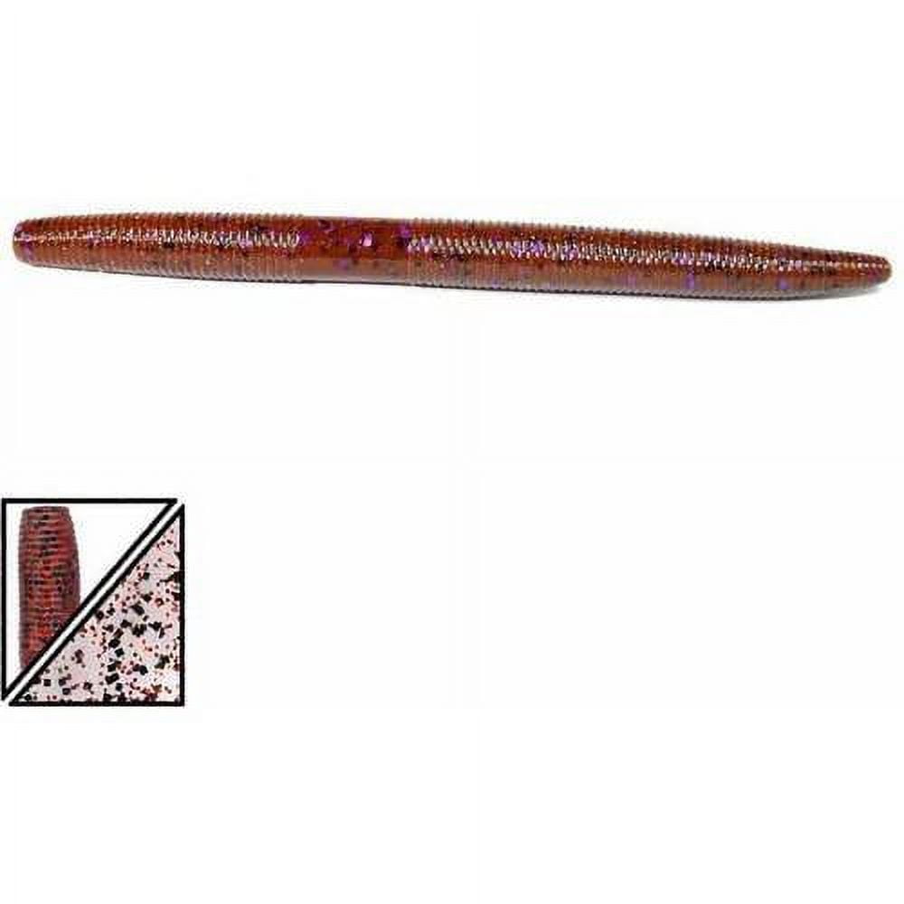Gary Yamamoto Custom Baits Senko 5" Large Black & Small Red Worm ...