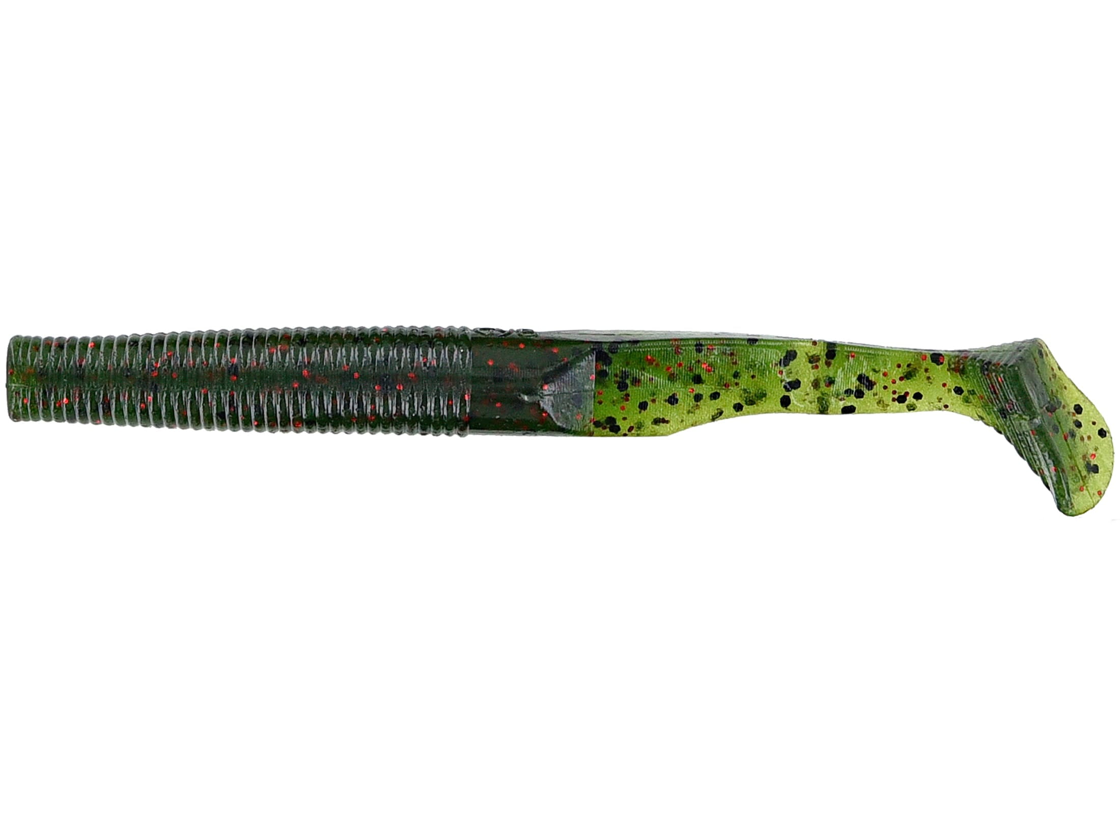 Yamamoto 4'' Swimsenko Swimbait Wtrmln/Blk&Red - Walmart.com