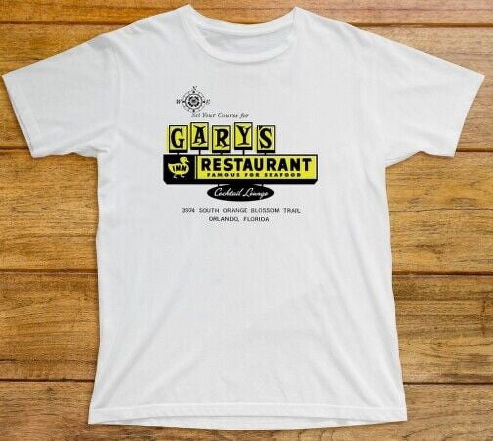 Gary's Duck Inn Restaurant T Shirt 824 Seafood Cocktail Lounge Orlando ...