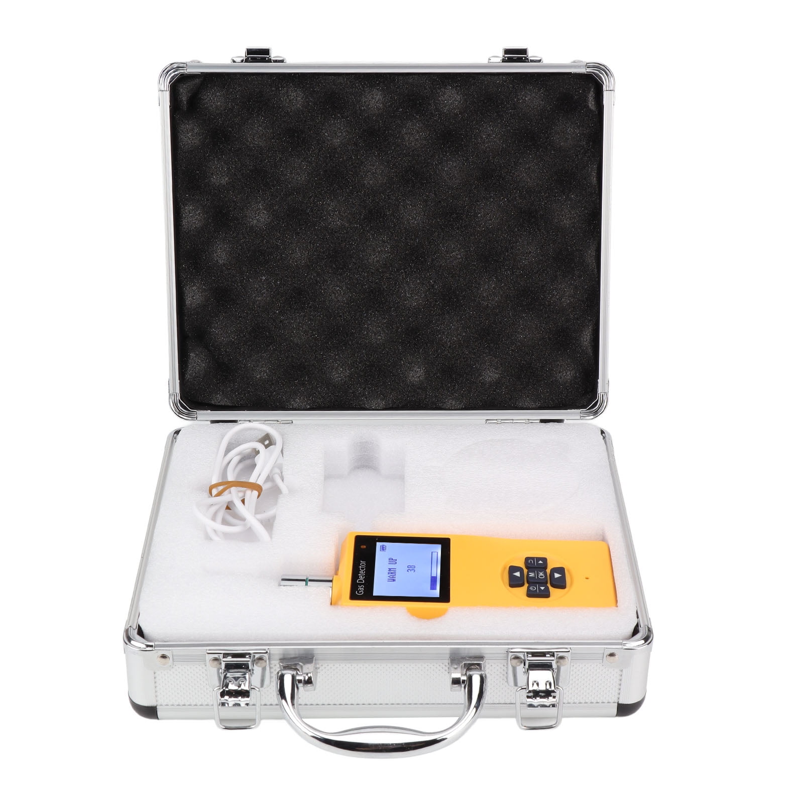 Gas Analyzer O2 Detector Monitor Air Quality Tester Rechargeable 2.5in ...