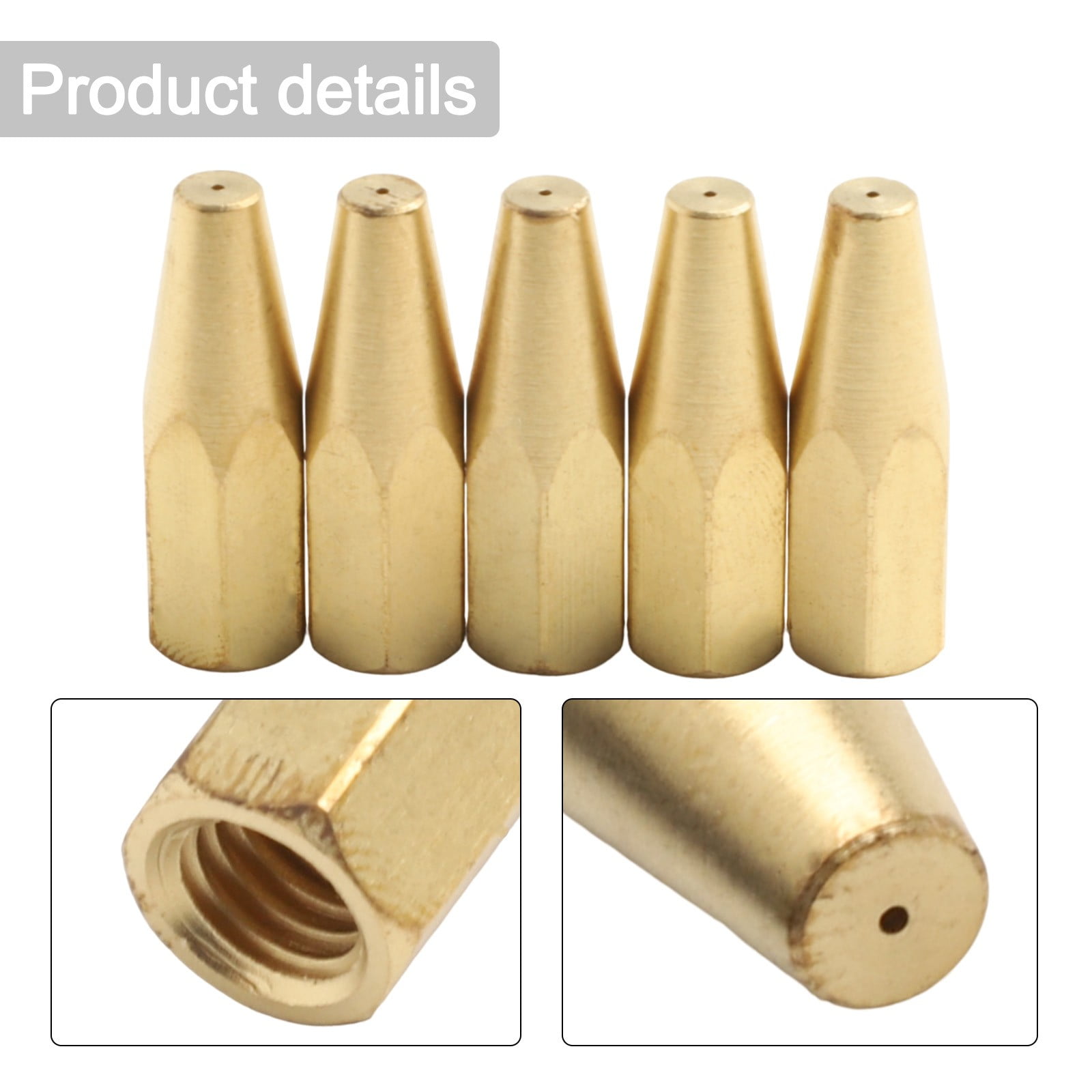 Gas Brazing Torch 5Pcs Nozzle Oxygen Propane Acetylene Liquified ...