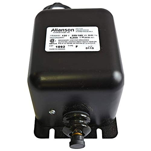 Gas Burner Ignition Transformer,25, 20mA$$Electrical - Walmart.com