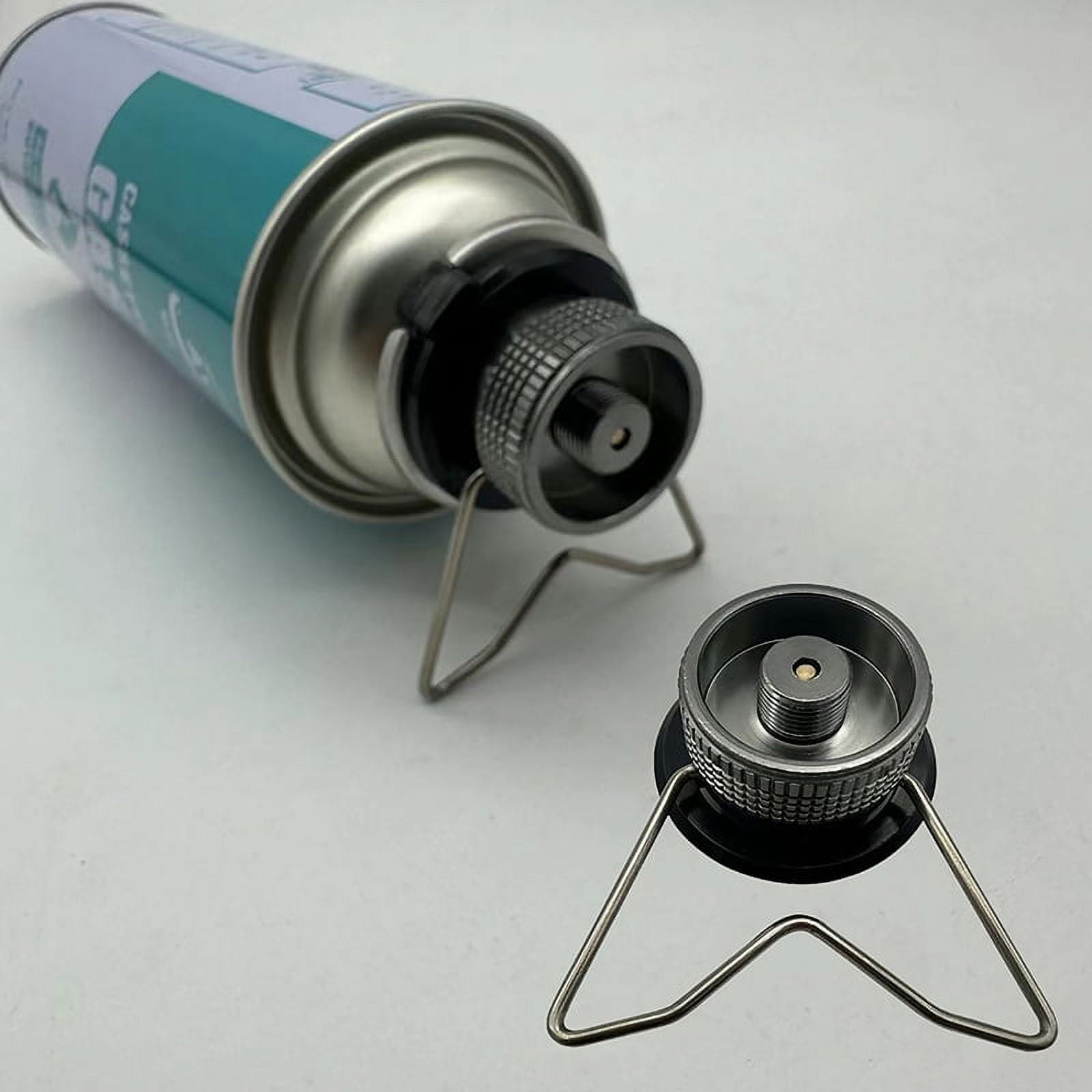 Gas Butane Adapter With Bracket Gas Cartridge Head Conversion Adapter ...