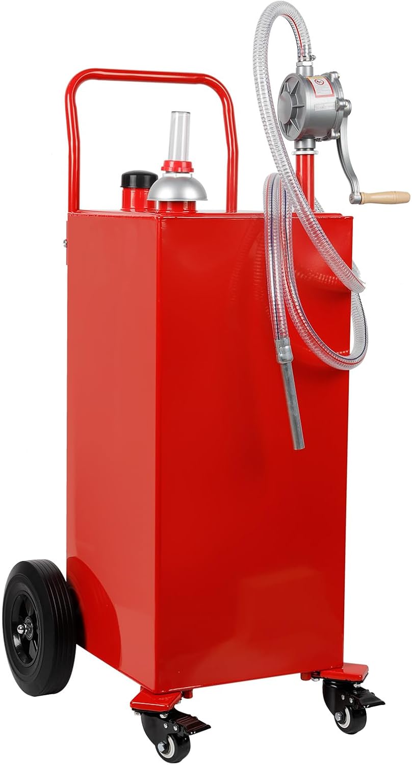 Gas Caddy 30 Gallon Fuel Storage Tank, Large Fuel Container Gas Can ...