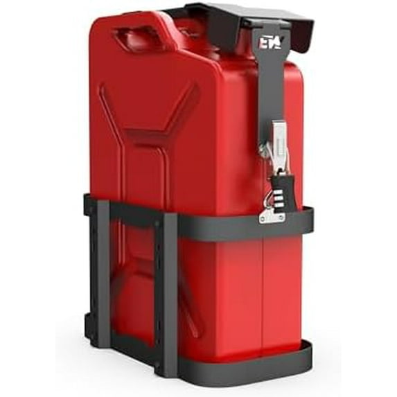 Gas Can Holder 5 Gallon / 20 Liter Steel Jerry Can Mount Brackets Fit ...
