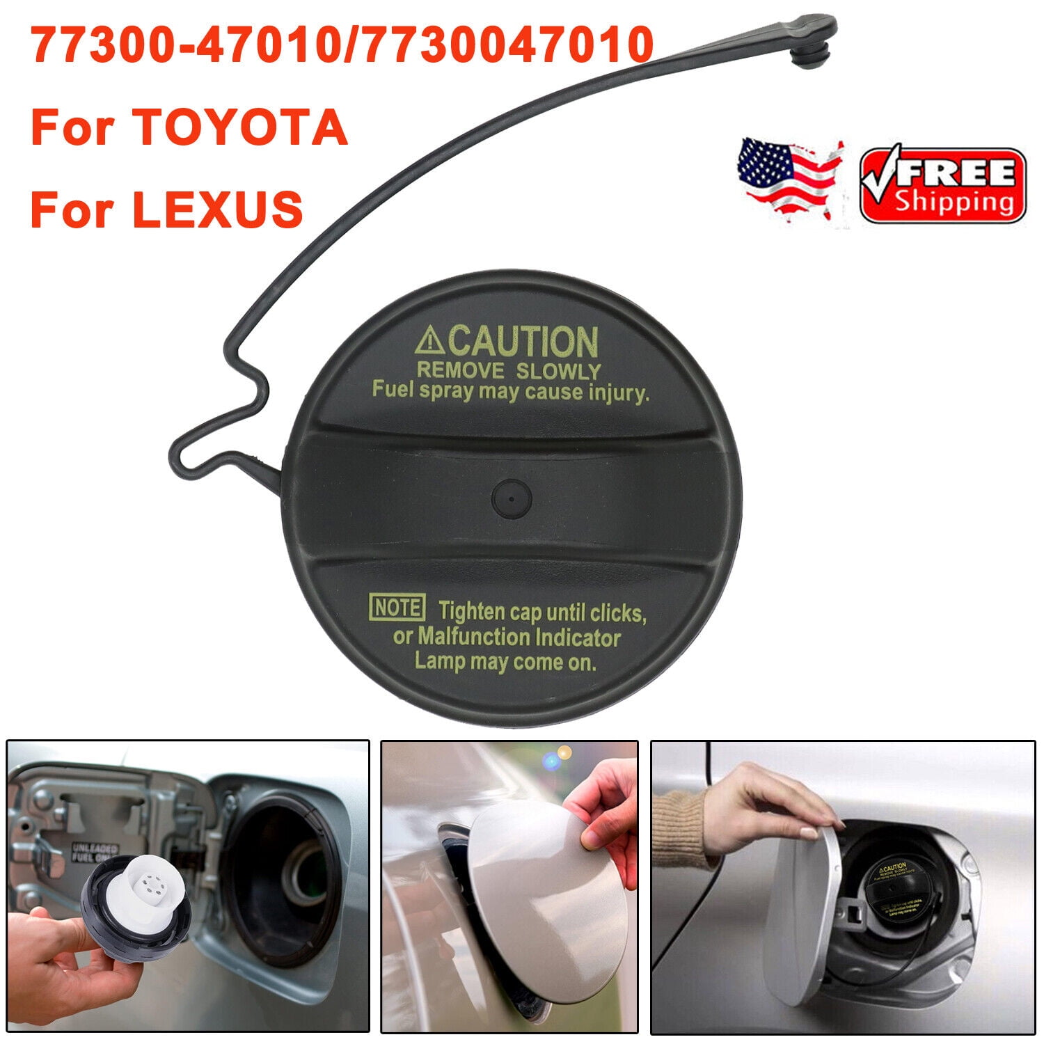 Gas Cap For Toyota Camry Prius Lexus RX330 GX470 ES330 ES300 04-08 ...