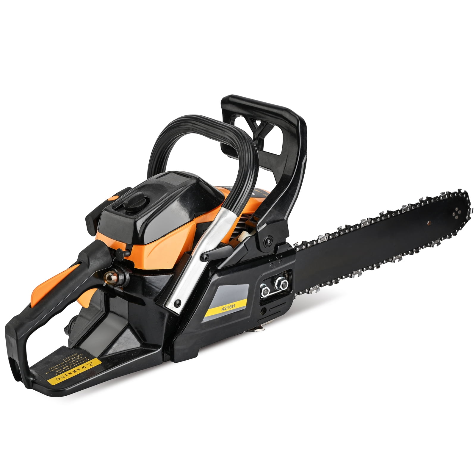DEREAL 18 in. 58CC 2-Cycle Gas Chainsaw, Cordless 5820G for Garden ...