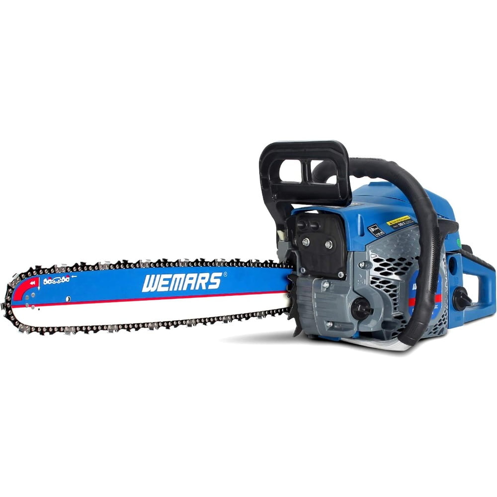 Gas Chainsaw 52cc 18 Inch Power Chain Saw 2-Cycle Handed Petrol ...