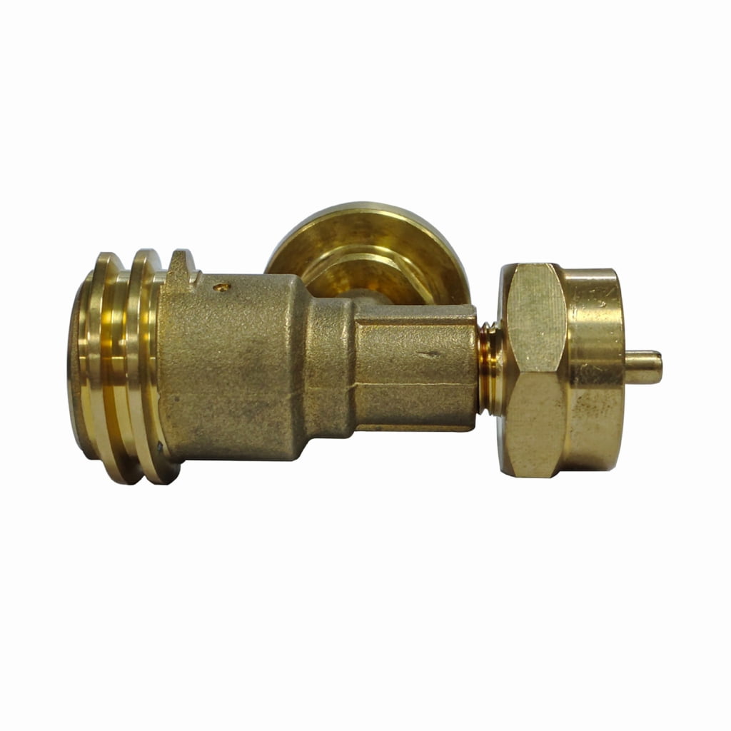 Gas Connection Adapter With Gauge Propane Tank Gauge Adapter Easy to ...