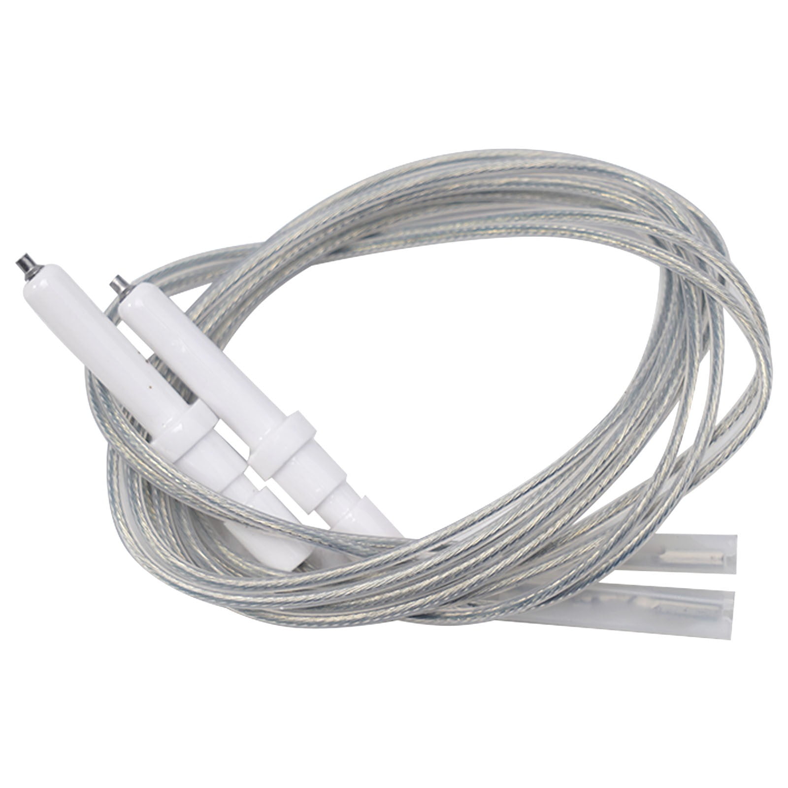 Gas Cooker Range Stove Ignition Electrode Spark Plug 900mm Wire 2PCS ...