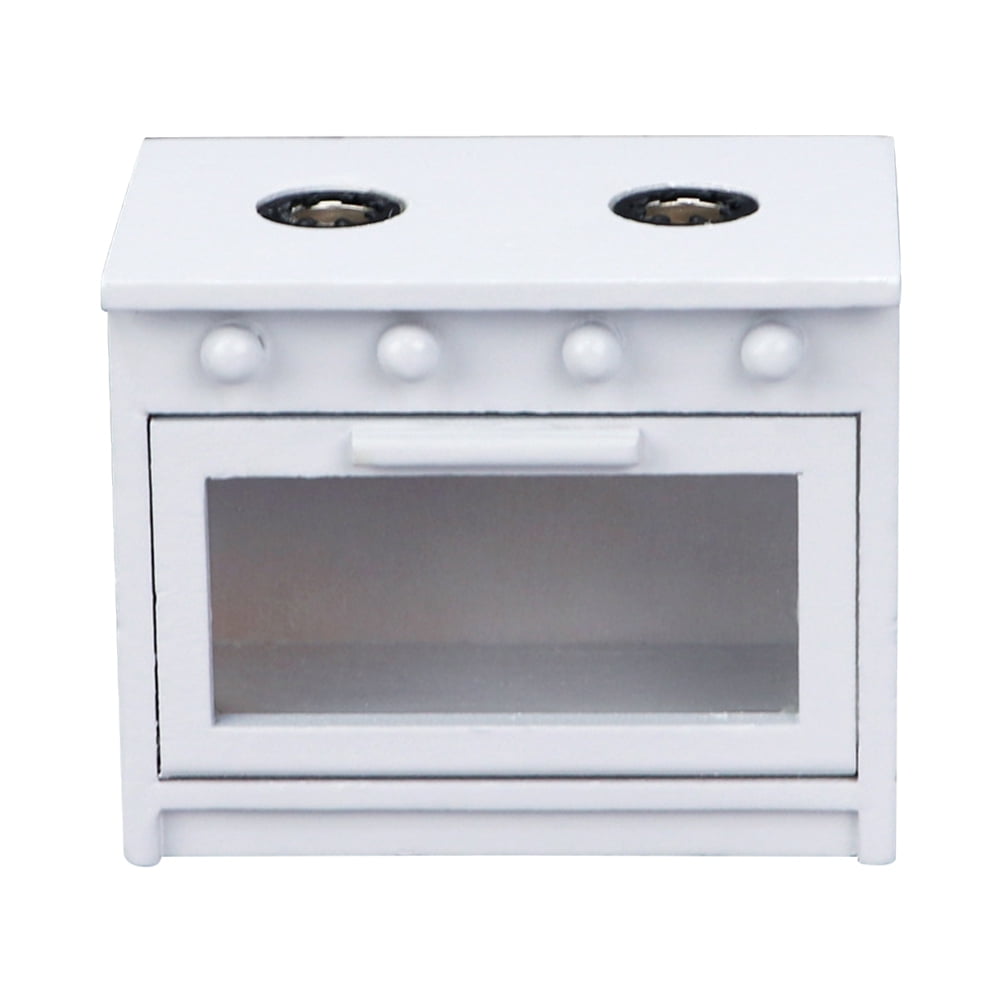 Gas Cooktop Mini Kitchen Stove Wood Tiny Furniture Wooden Handicraft ...