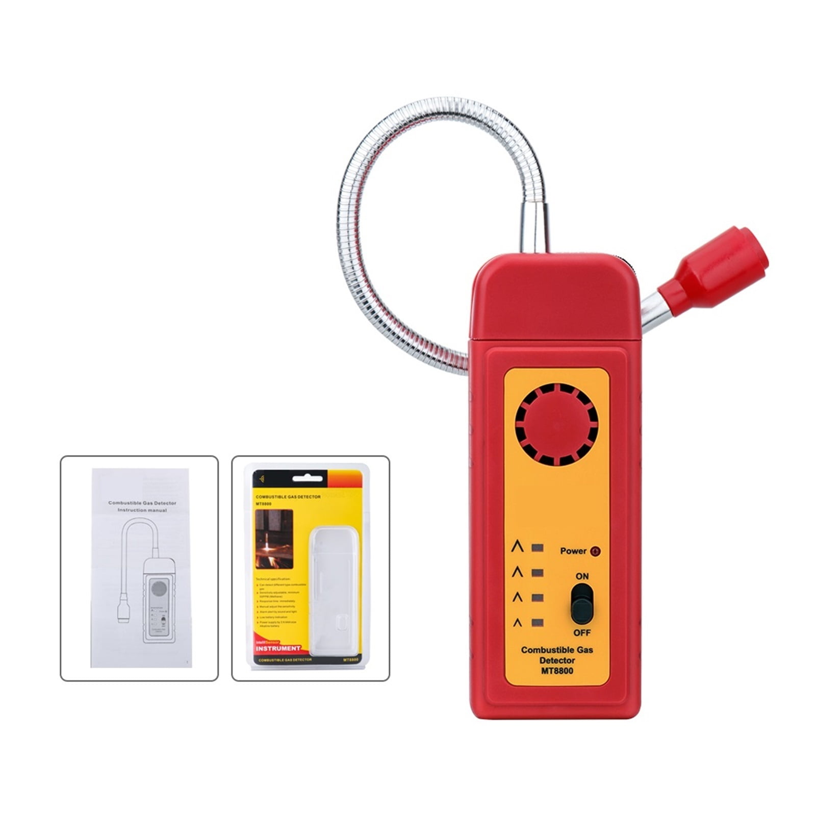 Gas Detector Flammable Natural Gas Leak Detector Gas Analyzer High ...