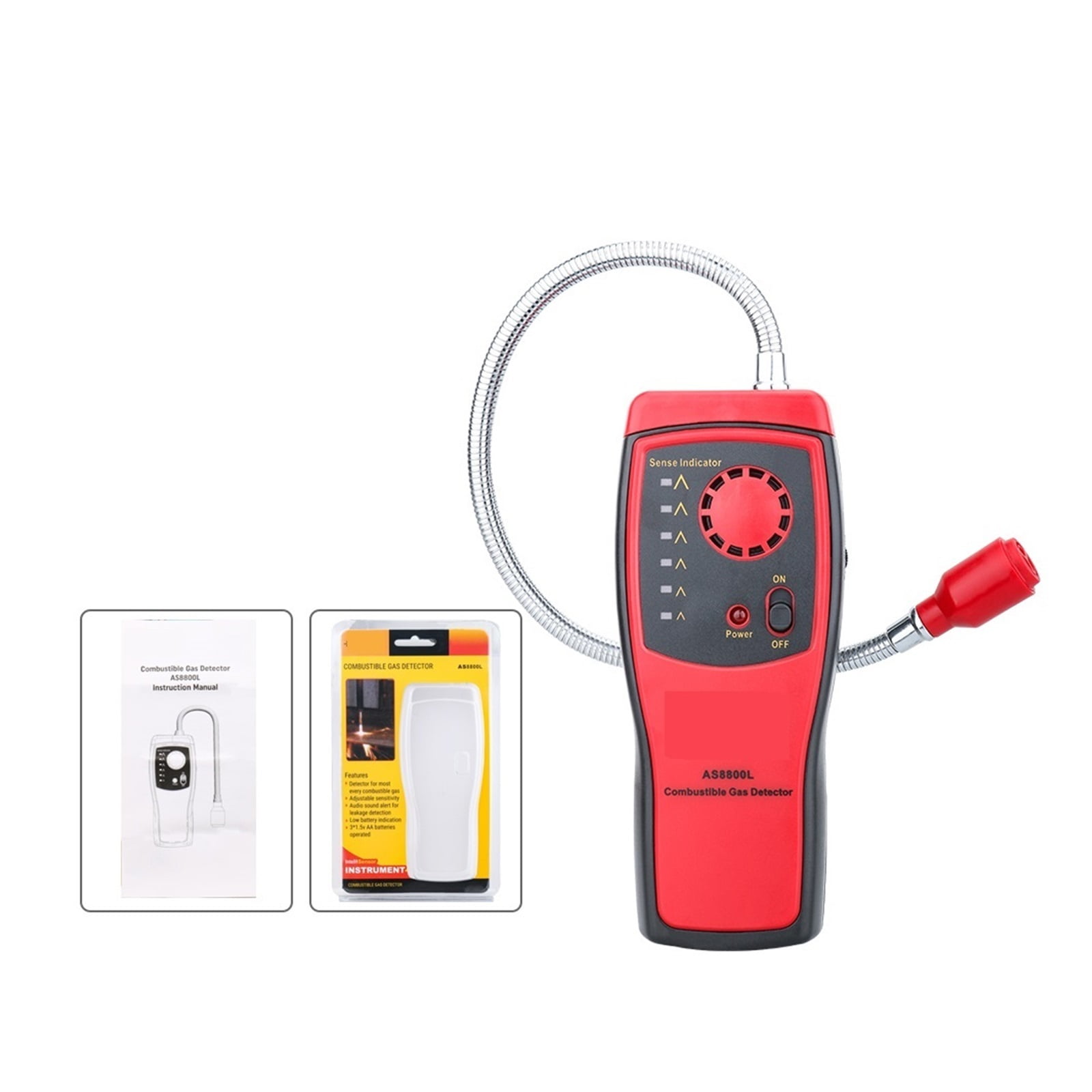 Gas Detector Flammable Natural Gas Leak Detector Gas Analyzer High ...