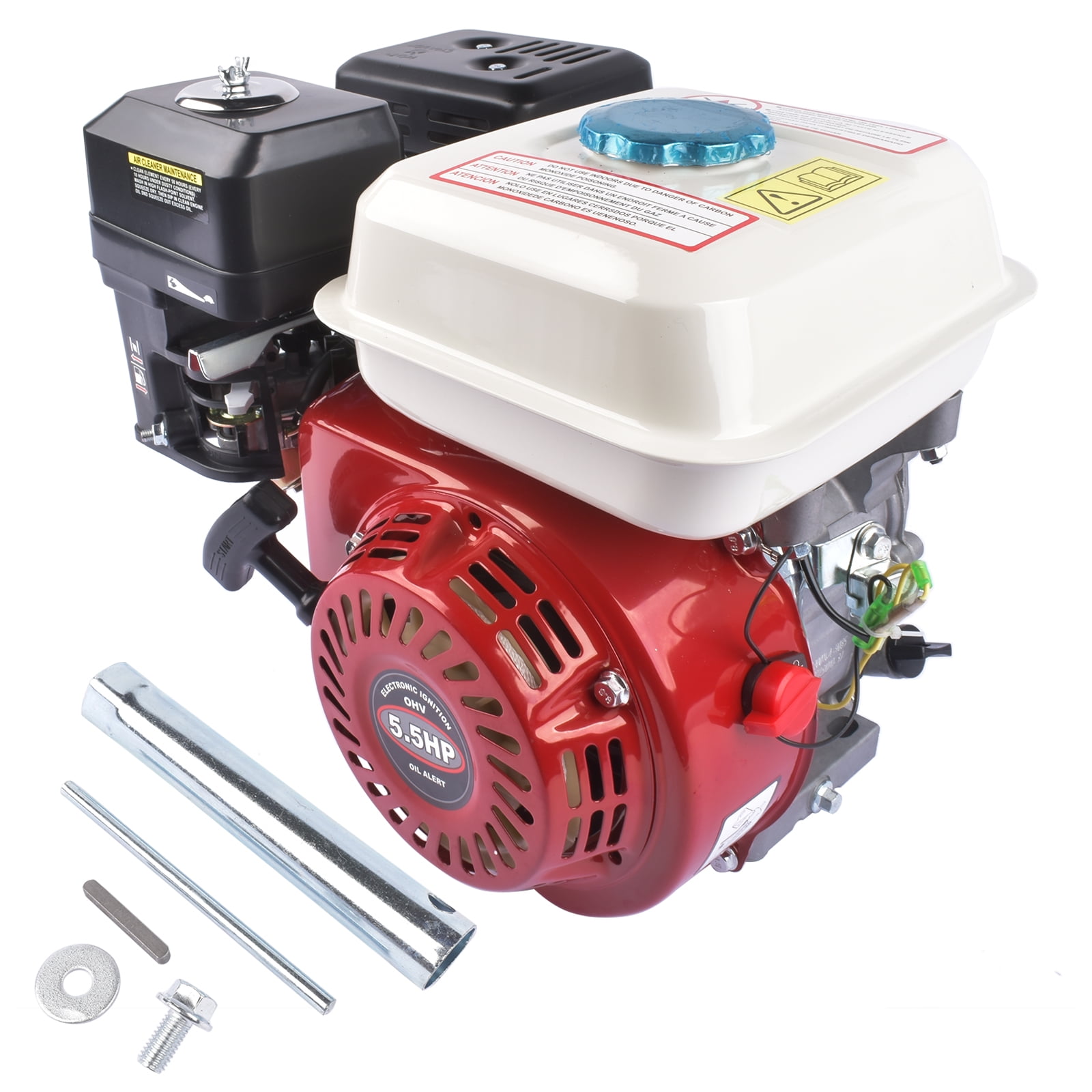 Gas Engine Motor 4 Stroke 5.5HP 168cc 168F Pullstart for Honda GX160 ...