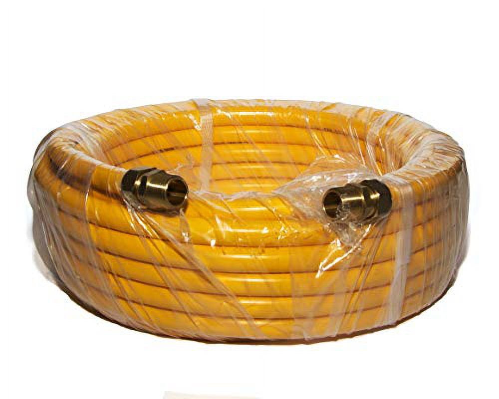 Gas Flex 3/4" GAS Tubing Pipe KIT 33 Ft with 2 Fittings GasFlex Natural ...