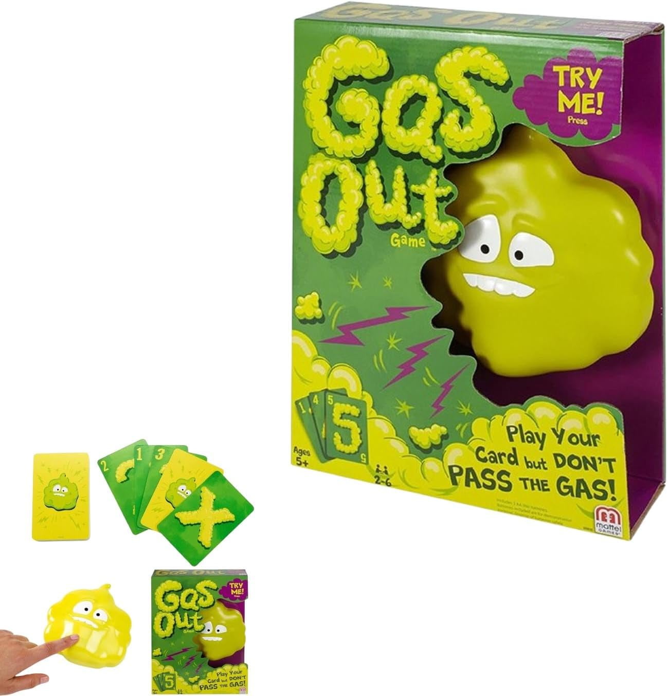 Gas Out Game,Fart Game,Sound Game,Gas Out for Kids,Farting Board Games ...