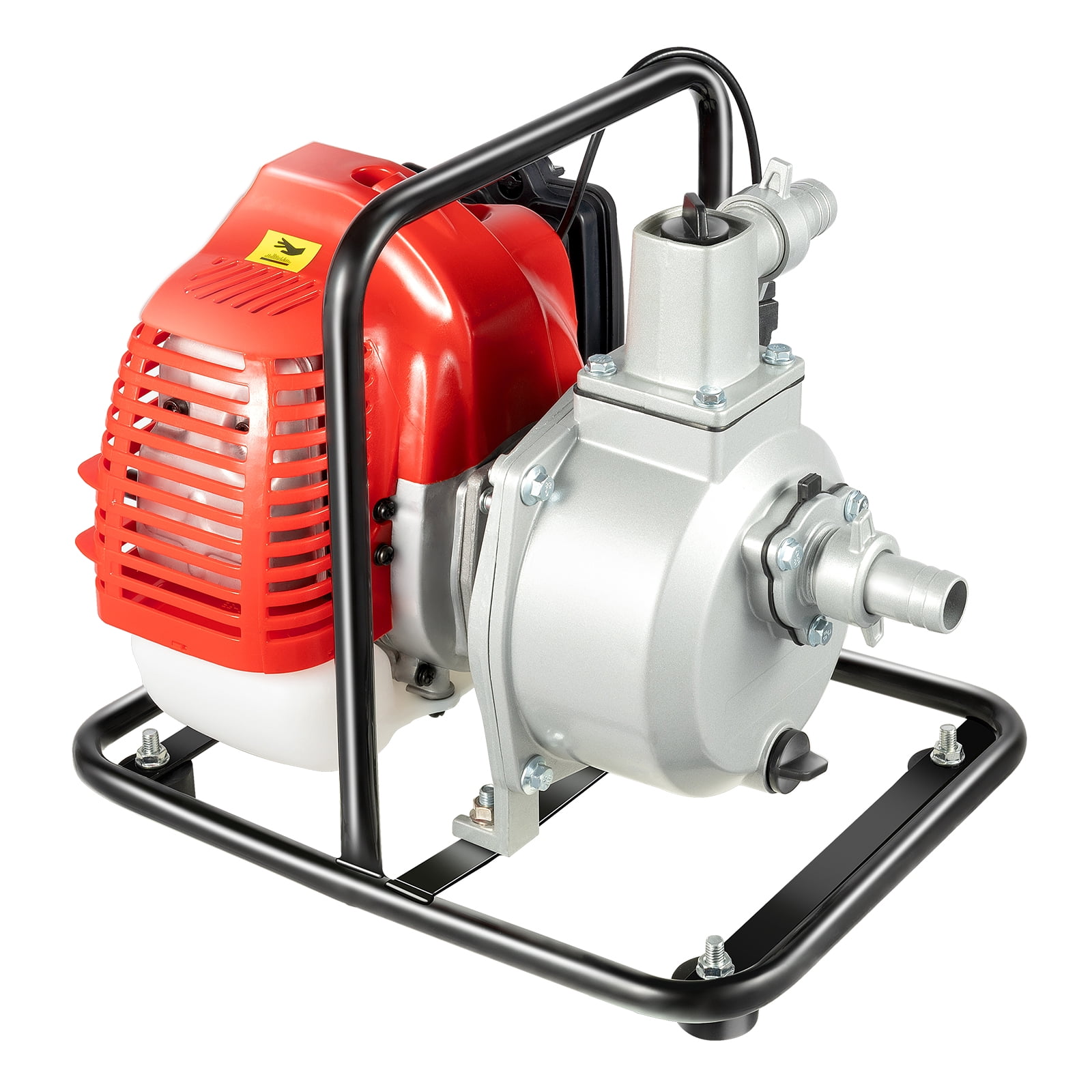 Gas Gasoline Water Pump, 43CC 2HP 7000rmp 2-Stroke Industrial Water ...