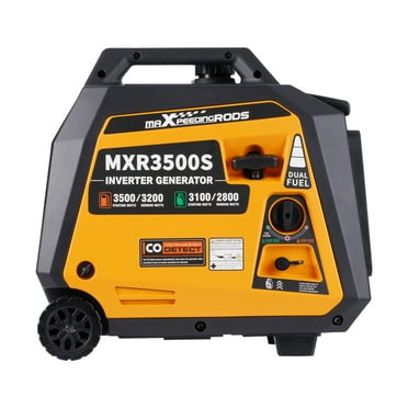 WEN 4375-Watt Dual Fuel Portable Generator with Wheel Kit and CO ...