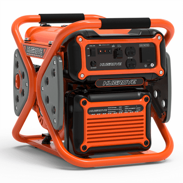 PowerSmart 4500W Quiet Gasoline-Powered Portable Inverter Generator ...